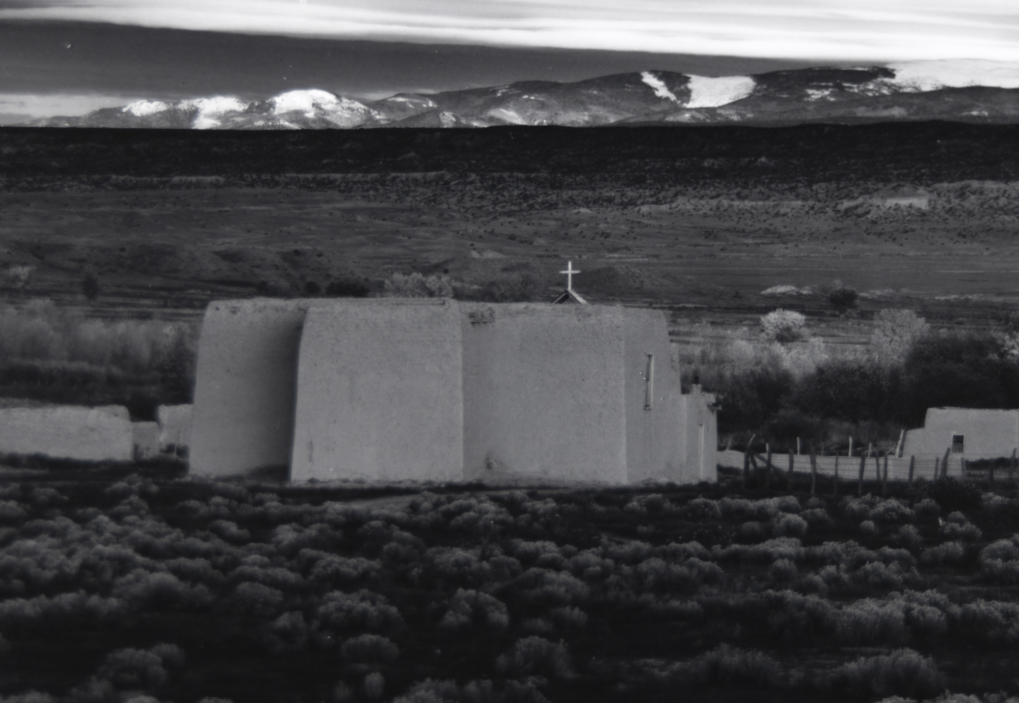 Moonrise, Hernandez, New Mexico | ANSEL ADAMS | Heather James