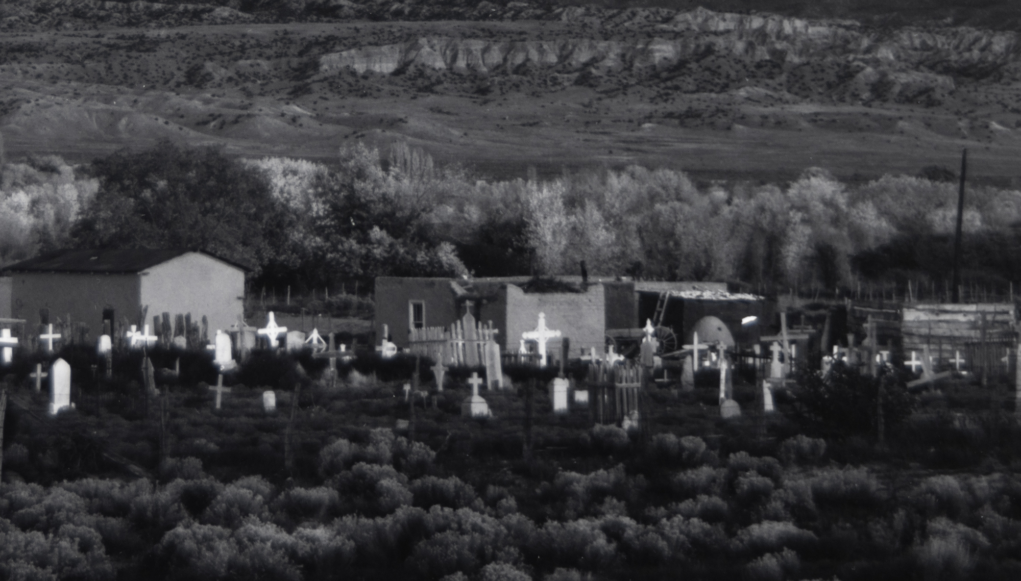 Moonrise, Hernandez, New Mexico | ANSEL ADAMS | Heather James