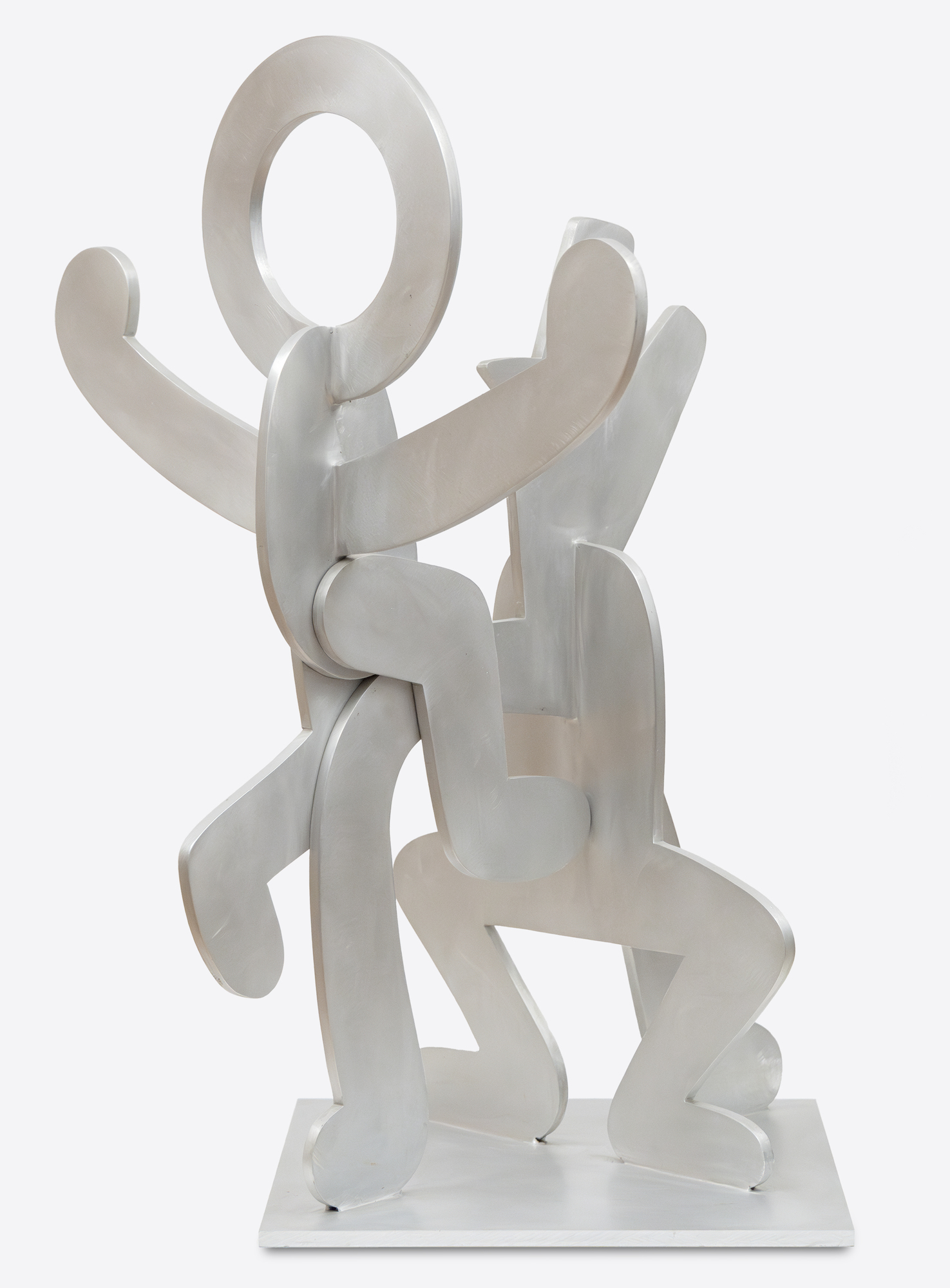 Untitled (Figure Balancing On Dog) | KEITH HARING | Heather James