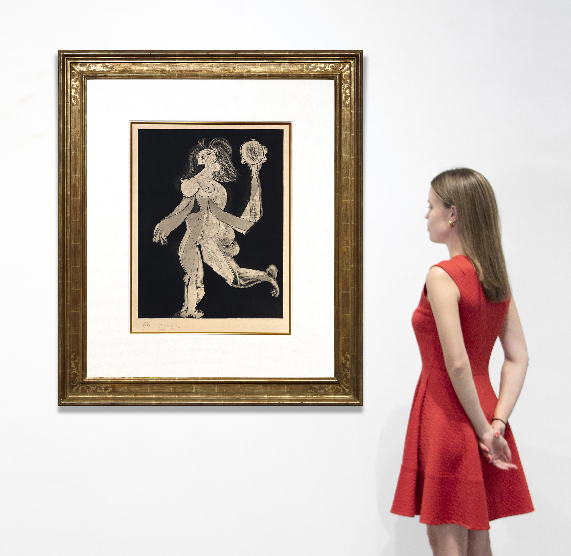 Pablo Picasso - La femme au tambourin | Heather James